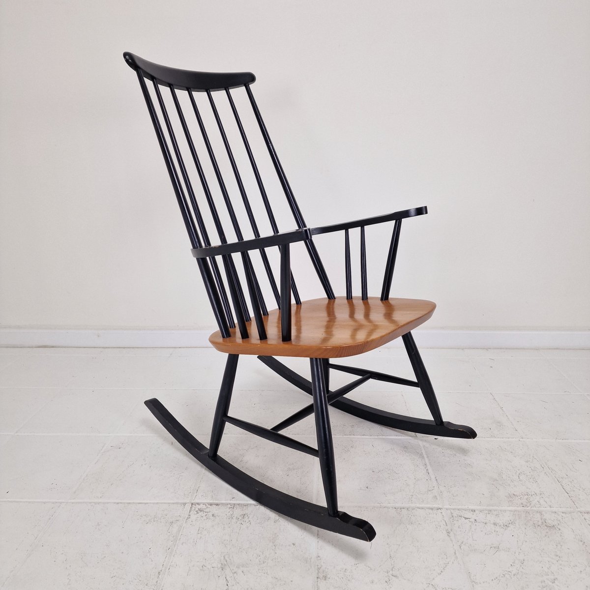 Rocking Chair by Ilmari Tapiovaara for Asko, Finland, 1960s en vente ...