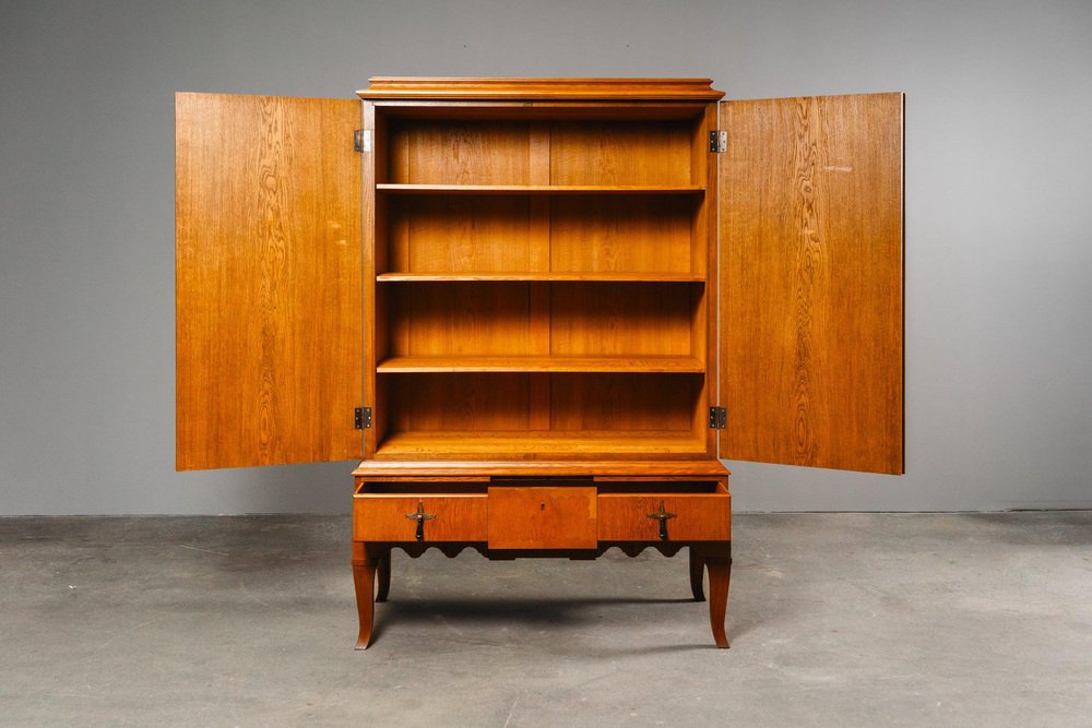 Art Nouveau Linen Wardrobe for sale at Pamono