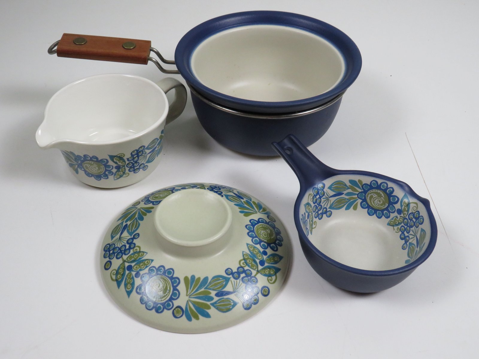 Vintage Norwegian Ceramic Cookware Set by Turi Design, 1970s, Set of 3 ...