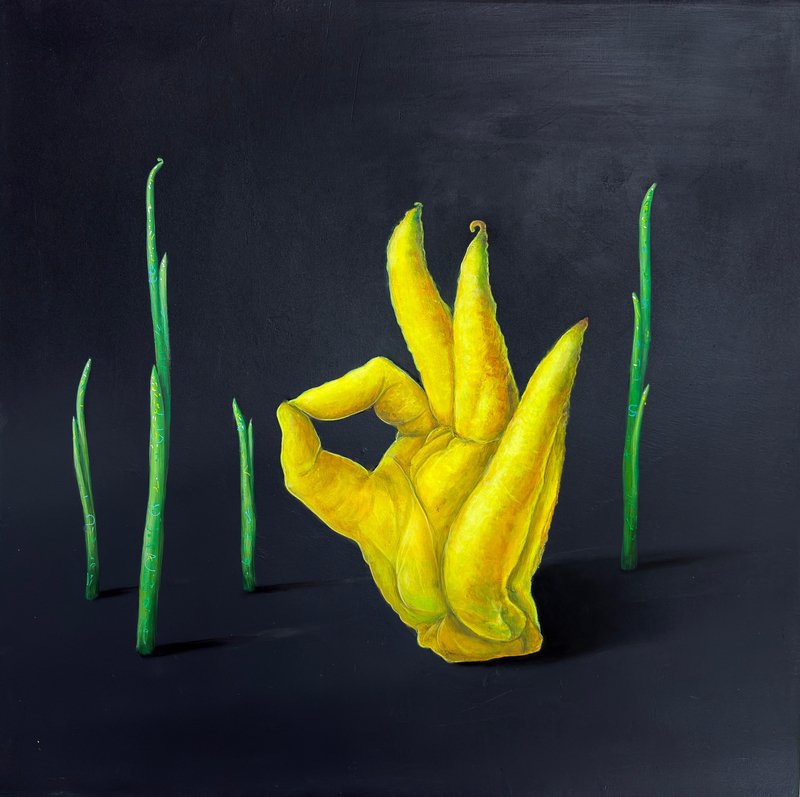 Natasha Lelenco, Organic Hand Gesture with Citrus Form and Digital ...