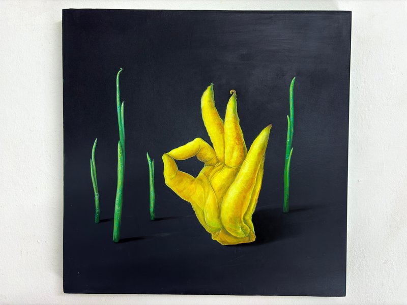 Natasha Lelenco, Organic Hand Gesture with Citrus Form and Digital ...