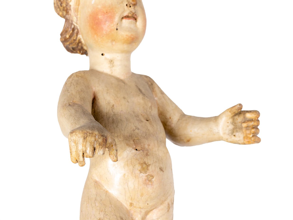 Portuguese Baroque Artist, Sculpture of Jesus, 18th Century, Wood for ...