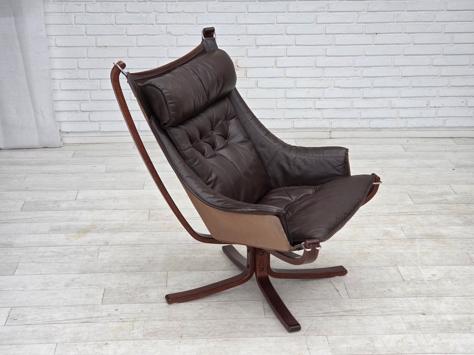 Norwegian Falcon Lounge Chair by Sigurd Ressel for Vatne Møbler, 1970s ...