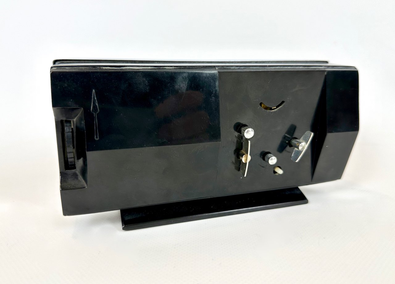 Vintage Diamond Shanghai Alarm Table Clock, 1970s for sale at Pamono