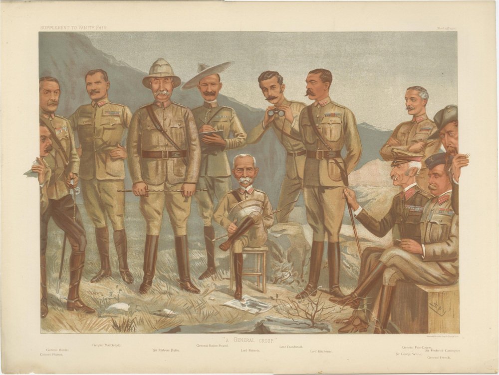 After Vincent Brooks, Vanity Fair Military Illustration of Lord Roberts ...