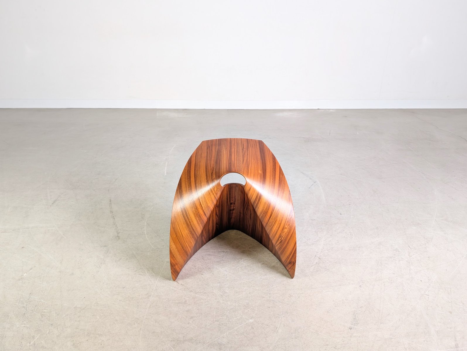 AP Stool in Walnut by Tokomo and Shin Azumi for Lapalma for sale at Pamono