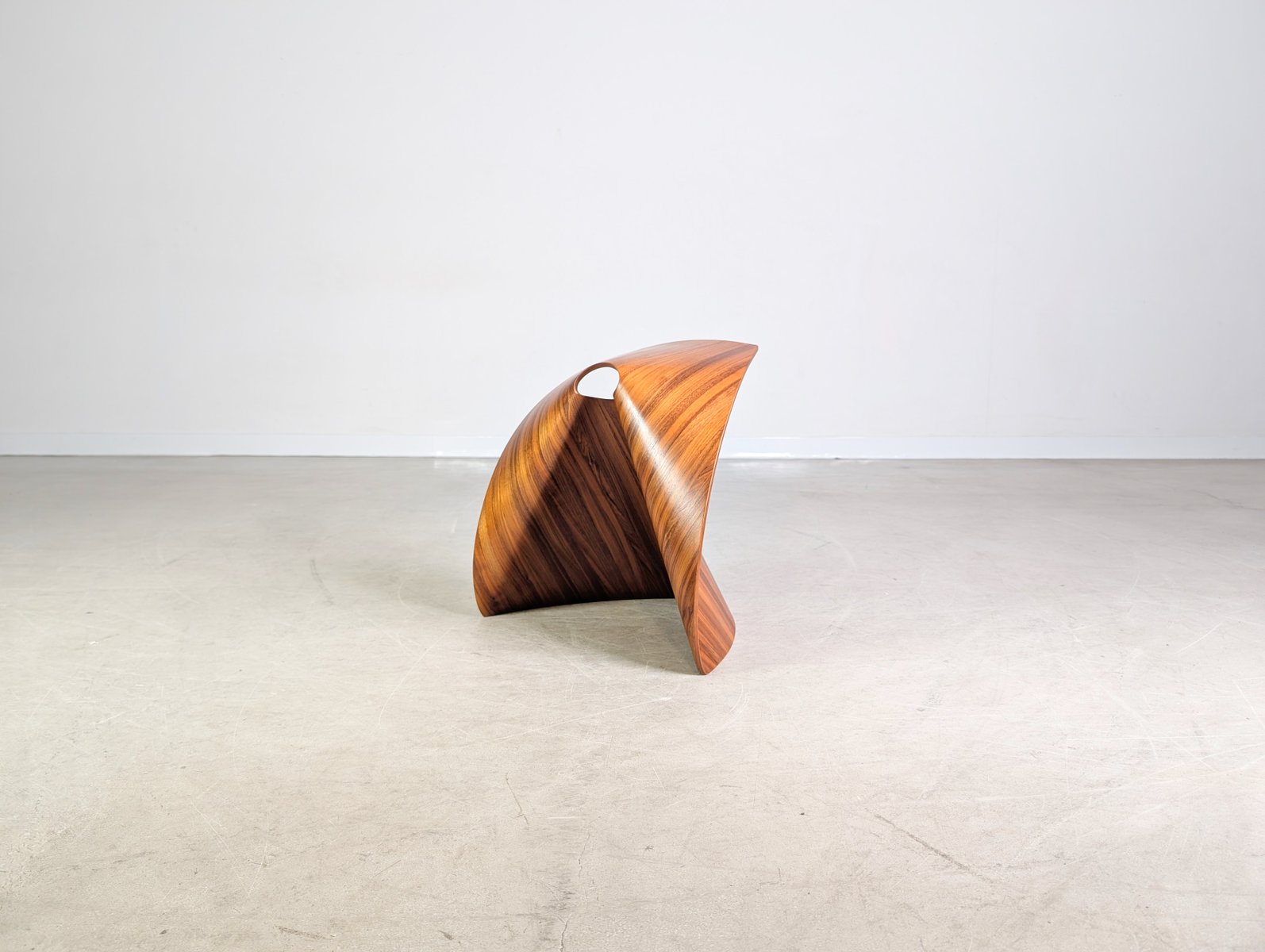 AP Stool in Walnut by Tokomo and Shin Azumi for Lapalma for sale at Pamono