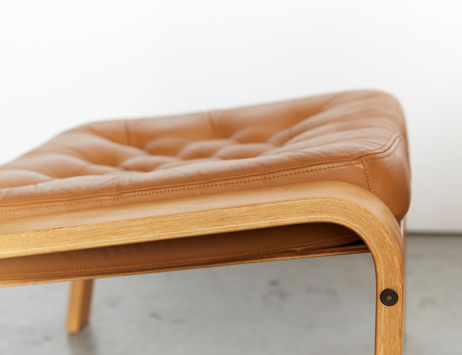 Set of Poem Chair and Ottoman by Nobuo Nakamura for Ikea, 1980s for ...