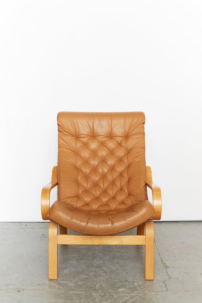 Set of Poem Chair and Ottoman by Nobuo Nakamura for Ikea, 1980s for ...