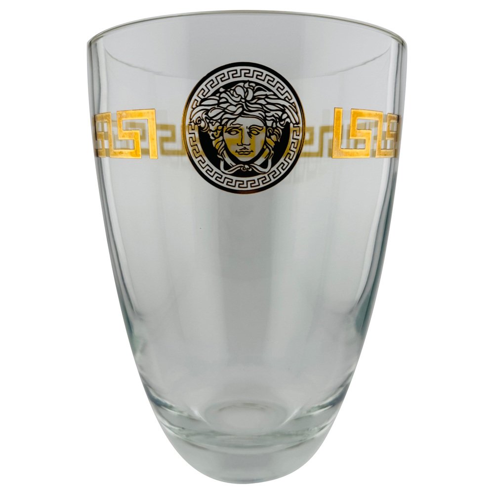 Medusa Crystal Vase by Versace for Rosenthal for sale at Pamono