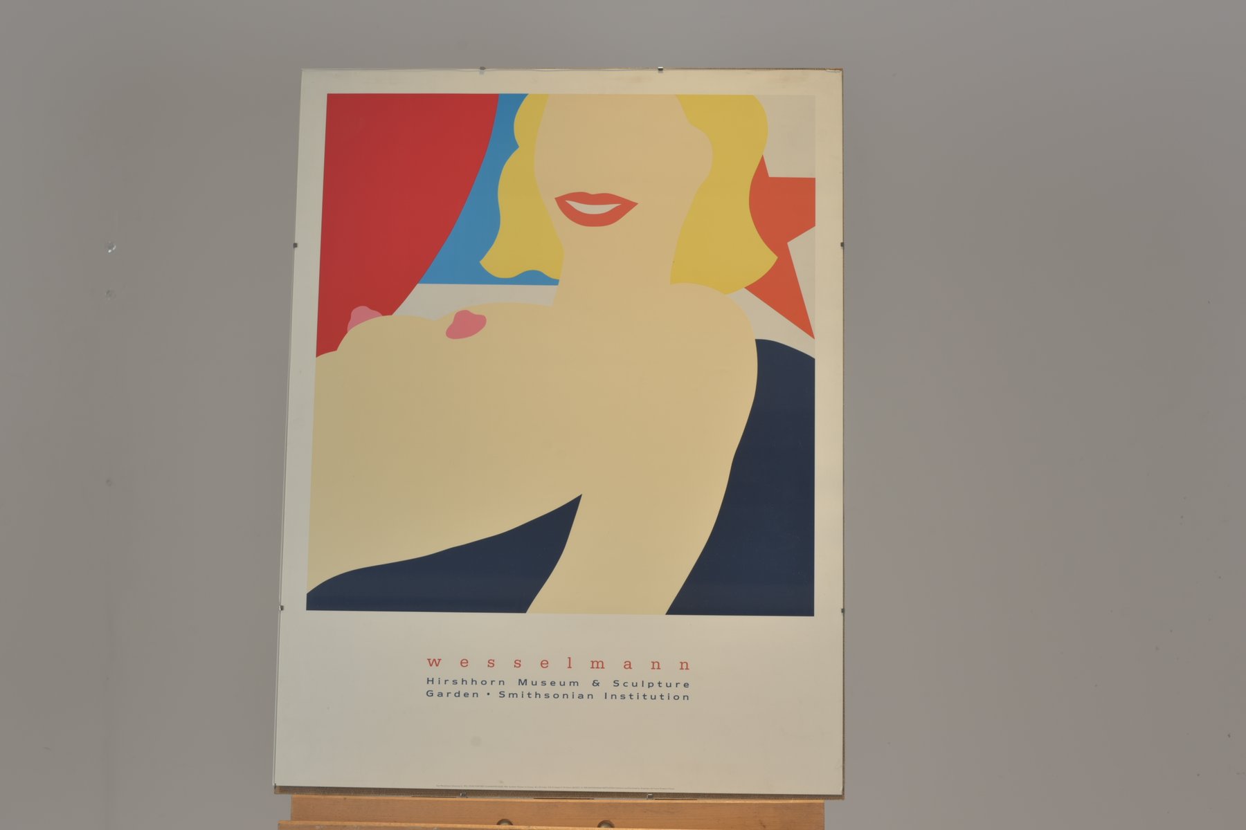 Exhibition Poster, Tom Wesselmann 1965 for Smithsonian, Around 1990 for ...