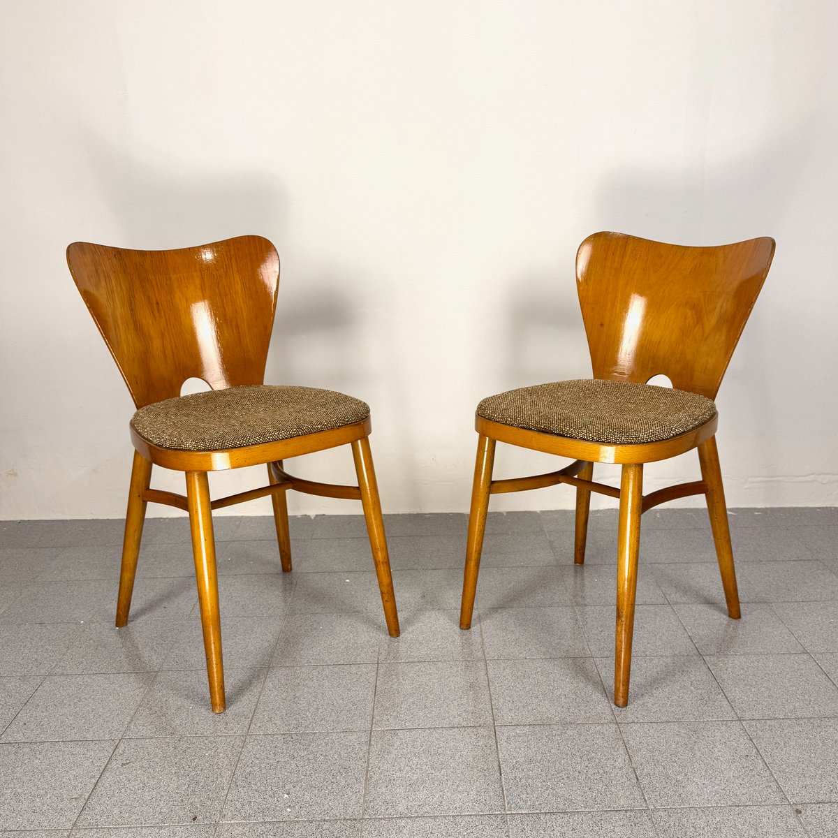 Mid-Century Modern Stühle von Stol Kamnik, 1960er, 2er Set bei Pamono ...