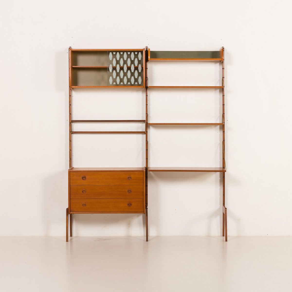 Ergo Free Standing Wall Unit with a Desk from John Texmon, Norway ...