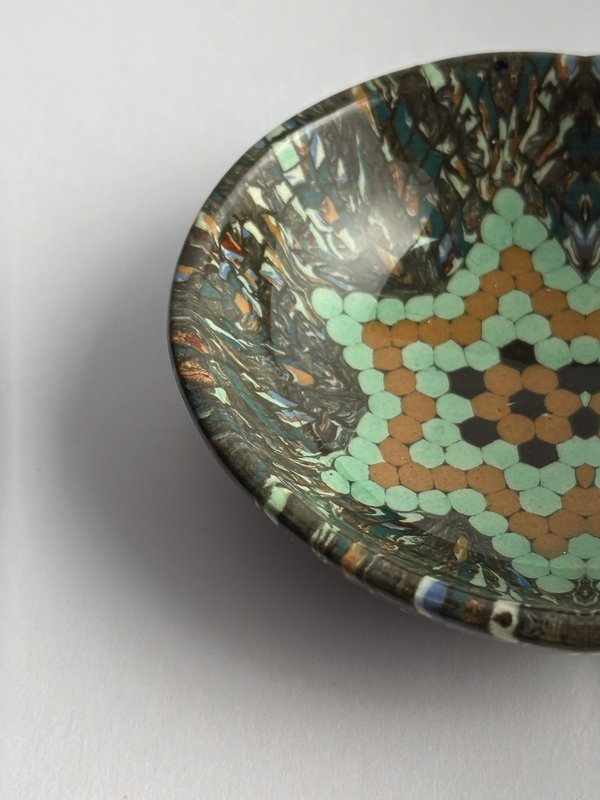 Ceramic Mosaic Bowl by Jean Gerbino for Vallauris, France, 1950s for ...