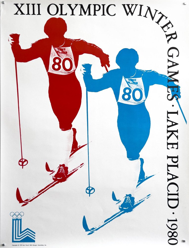 Original Olympic Poster, 1980 for sale at Pamono