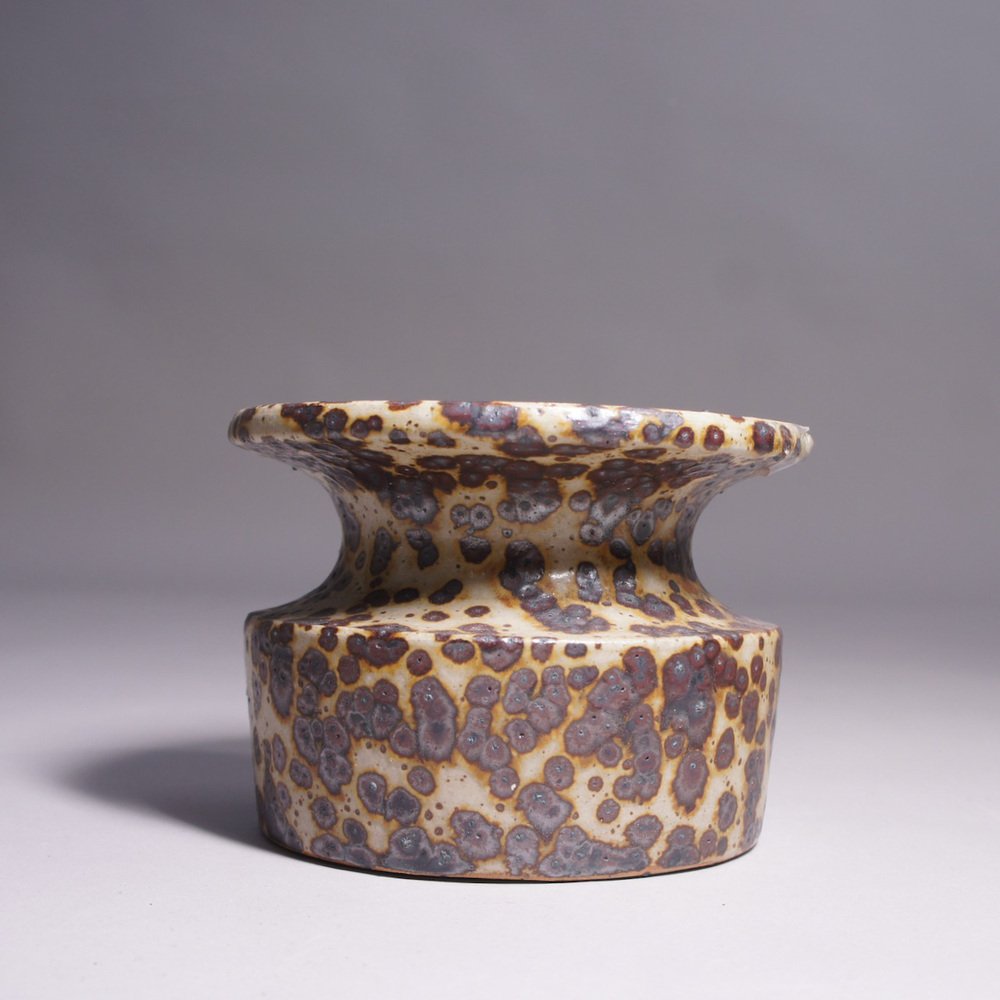 Vintage Swedish Vase in Stoneware by Claes Thell, 1970s for sale at Pamono