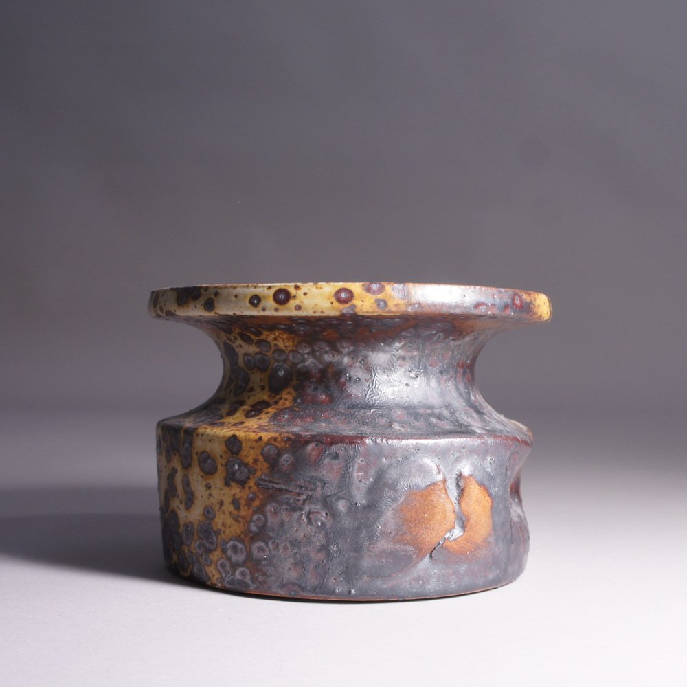 Vintage Swedish Vase in Stoneware by Claes Thell, 1970s for sale at Pamono