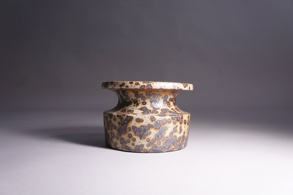 Vintage Swedish Vase in Stoneware by Claes Thell, 1970s for sale at Pamono