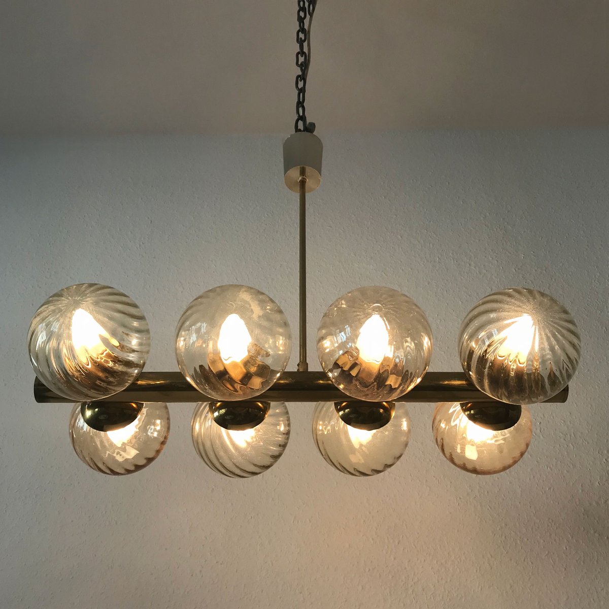 Lampe Lustre Cluster Atomic Mid-Century Multi-Globe de Kaiser Leuchten ...