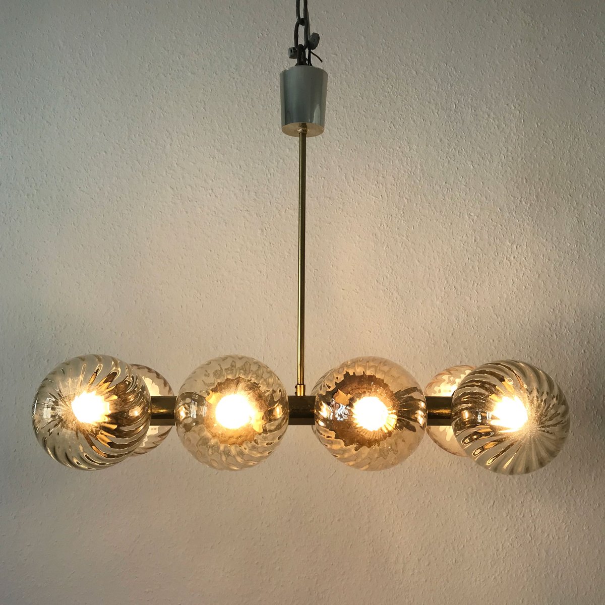 Lampe Lustre Cluster Atomic Mid-Century Multi-Globe de Kaiser Leuchten ...