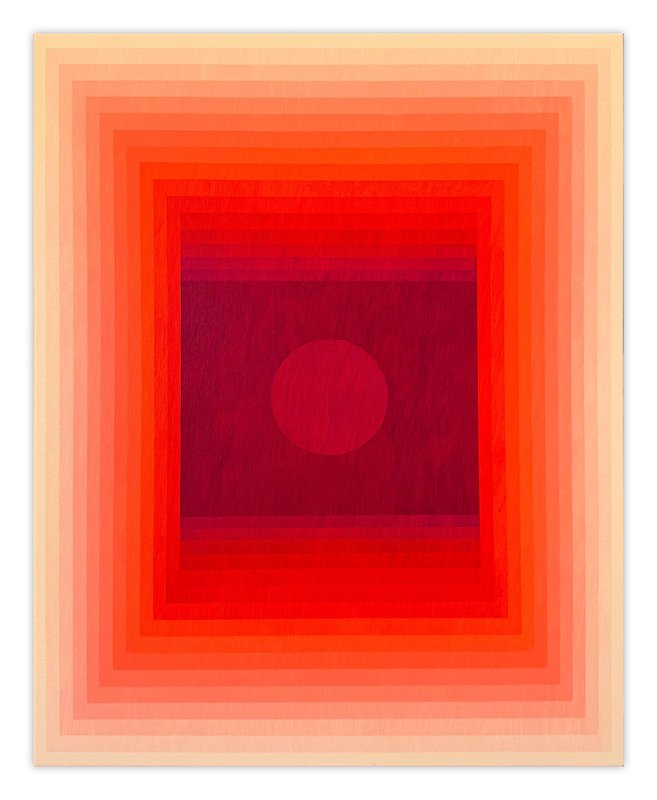 Andy Harwood, Focus Amongst Noise (Orange DPP / Red Violet), 2026 ...