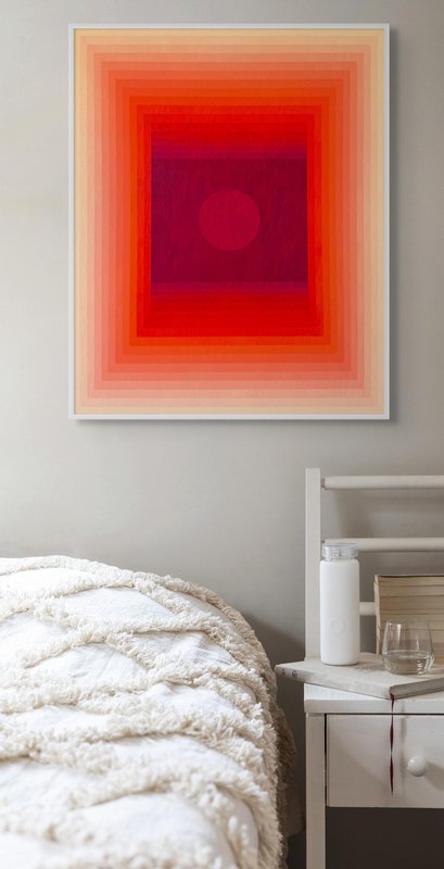 Andy Harwood, Focus Amongst Noise (Orange DPP / Red Violet), 2026 ...