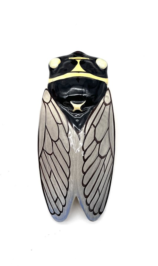 Faience Wall Cicada Sculpture from Louis Sicard, France, 1950s for sale ...