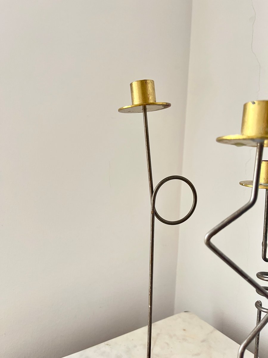 Vintage Postmodern Krasen Candlesticks by Ehlén Johansson for Ikea ...