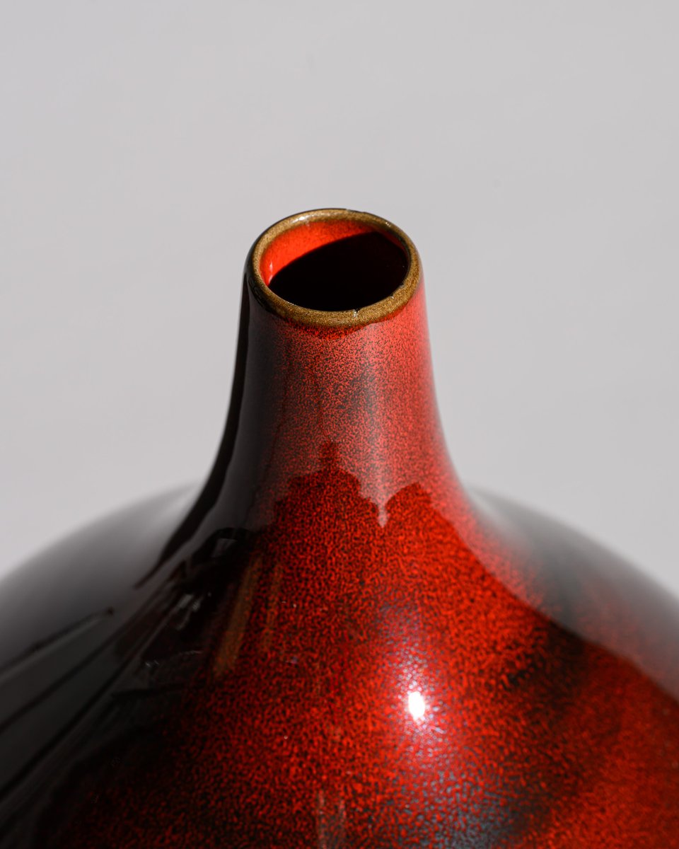 Epic Ceramic Vase by Ernestine Cannon for Ernestine Salerno, 1950s for ...