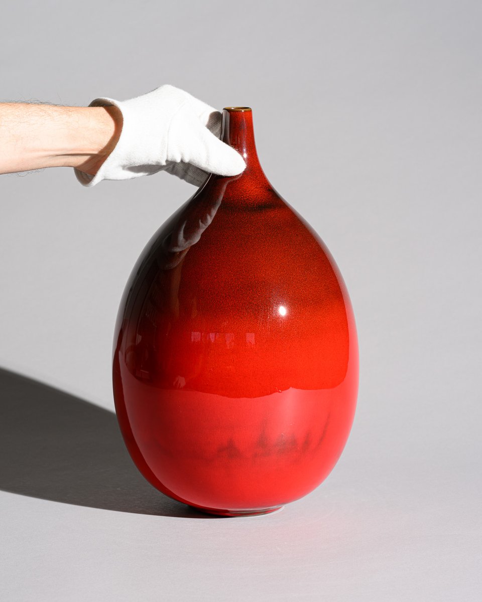 Epic Ceramic Vase by Ernestine Cannon for Ernestine Salerno, 1950s for ...