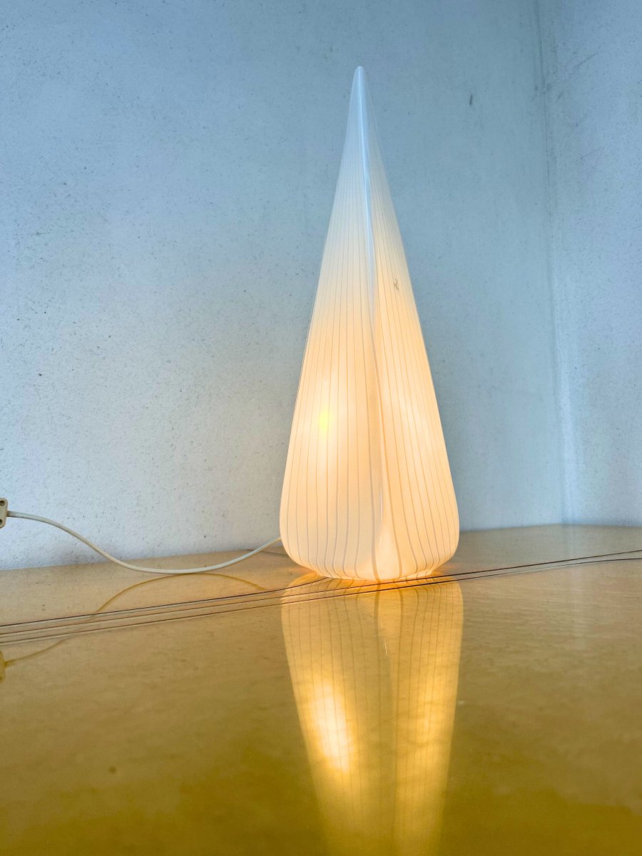 Lampada a forma di piramide Vetri in vetro di Murano di Lino ...