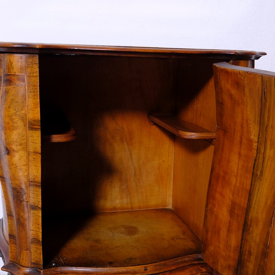 Petite Armoire de Bar ou Table de Chevet Style Baroque Mid-Century ...