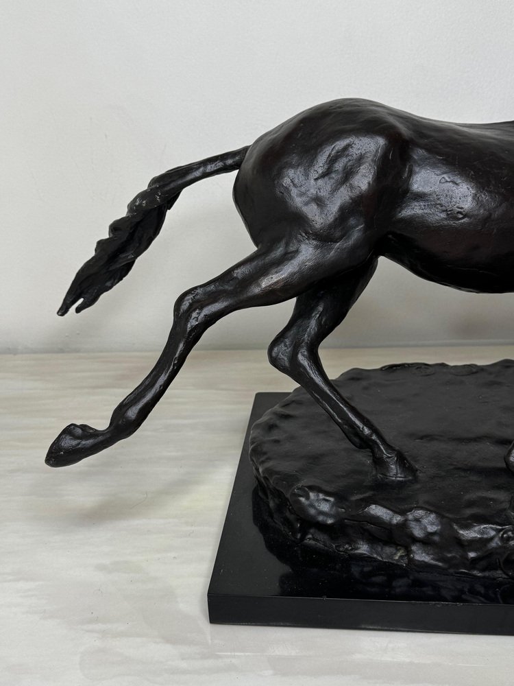 Galoping Horse en Bronze par Enzo Plazzotta en vente sur Pamono