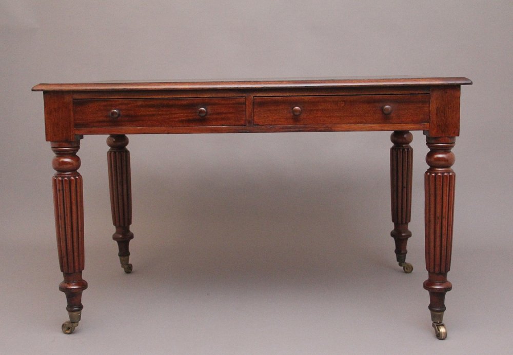 Bureau Partners Antique en Acajou, 1840 en vente sur Pamono