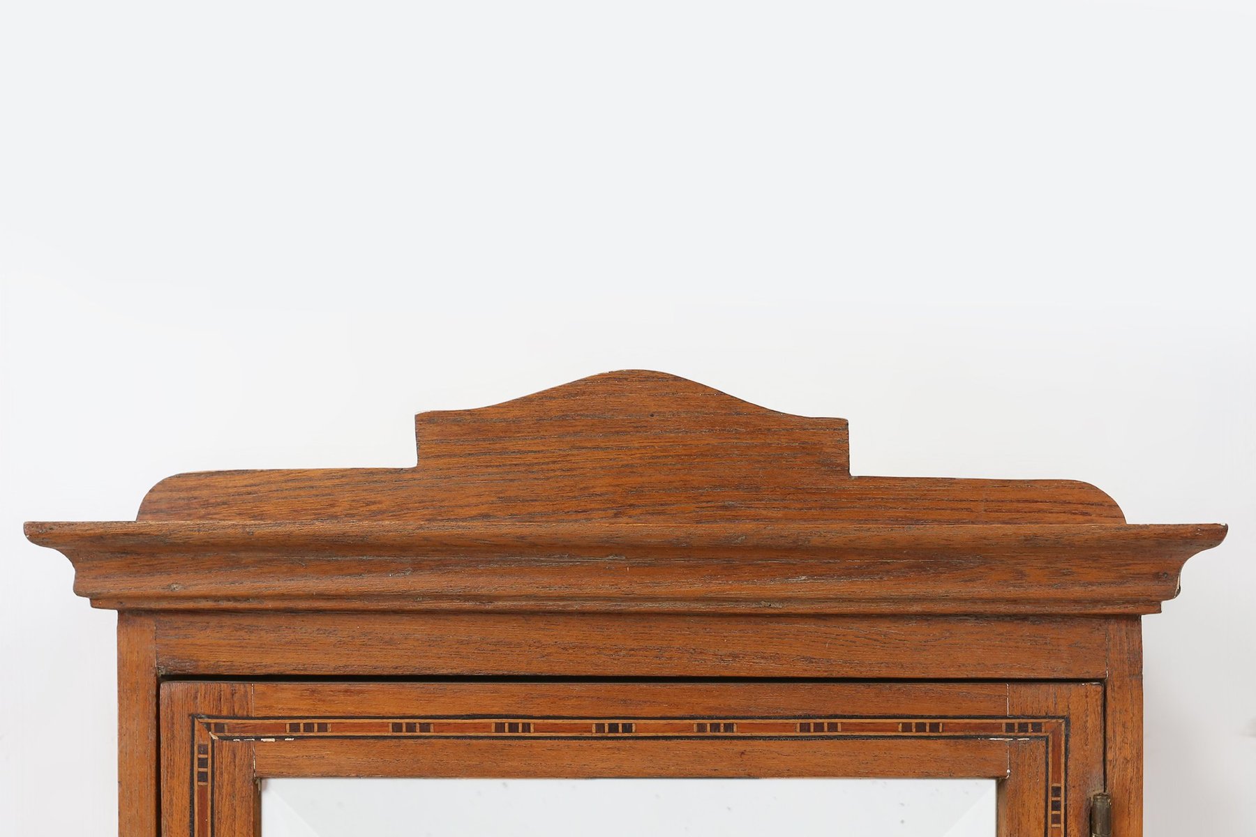Mueble de afeitado francés Art Déco de roble con espejo, años 30 en ...