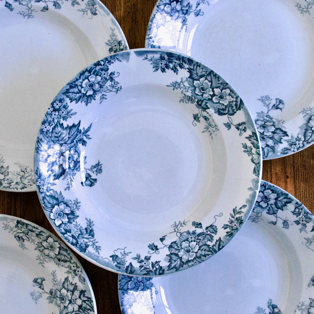 Antique French Plates by Moulin Des Loups, 1910, Set of 10 for sale at ...