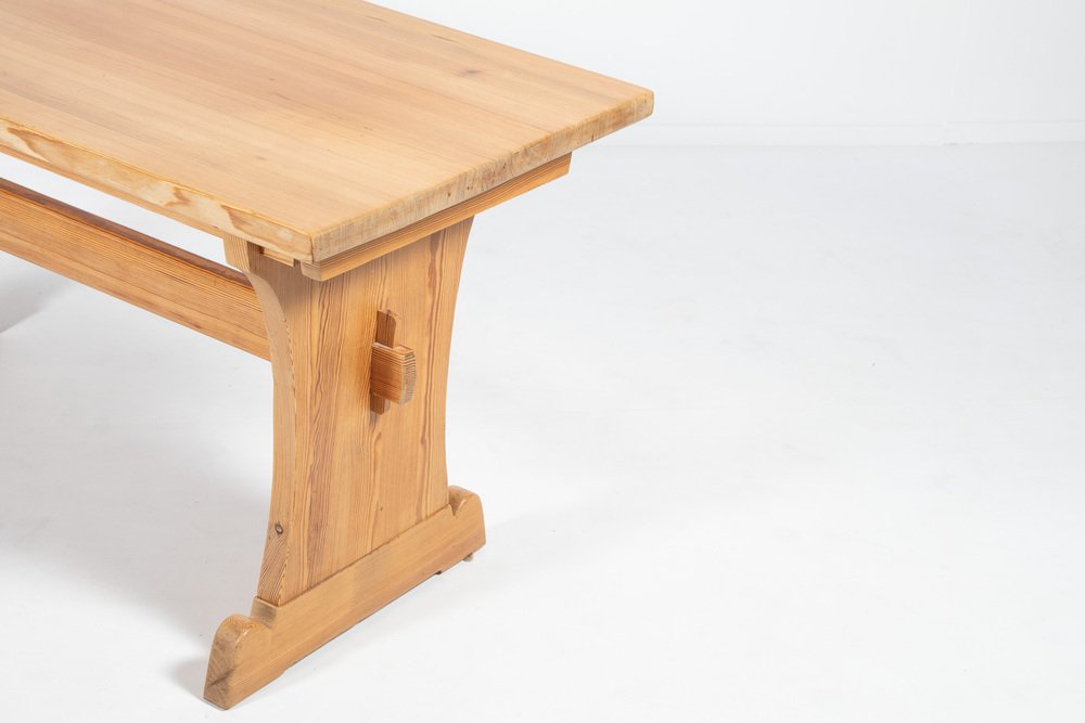 Sport Table in Pine by Axel Einar Hjorth for Nordiska Kompaniet, 1930s ...