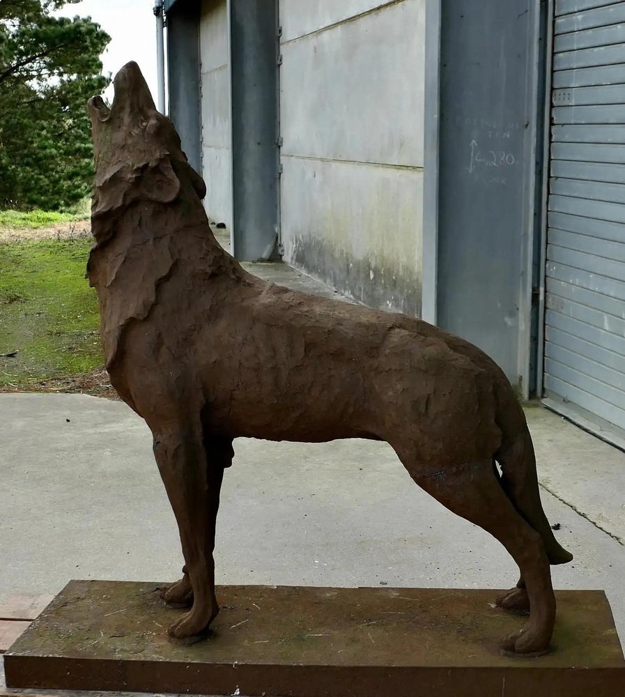 Loup, Inconnu, 1970s, Fonte en vente sur Pamono