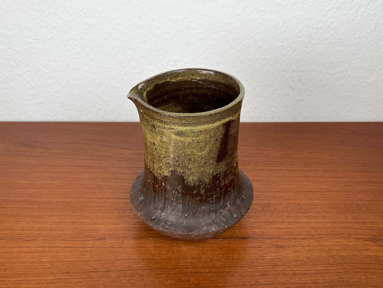 Mid-Century Modern Danish Studio Pottery Carafe Vase from Poul Havgaard ...