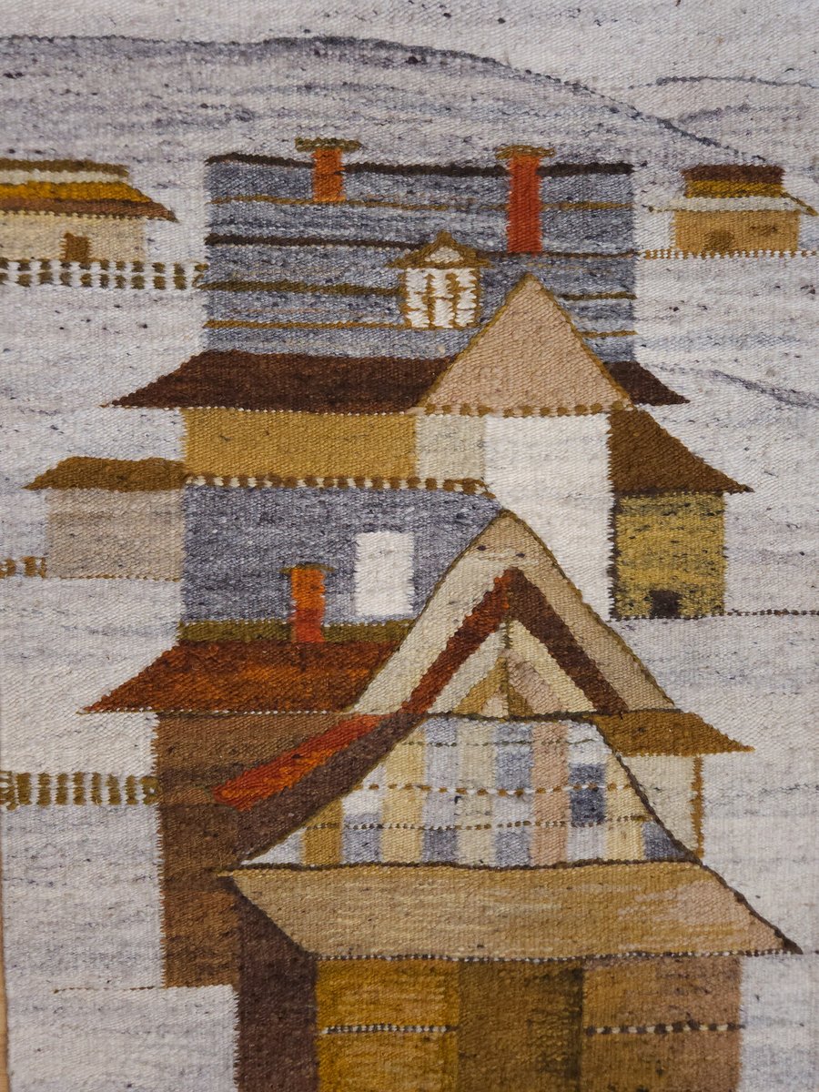 Wool Tapestry by Hanna Czajkowska for Cepelia, 1970s for sale at Pamono