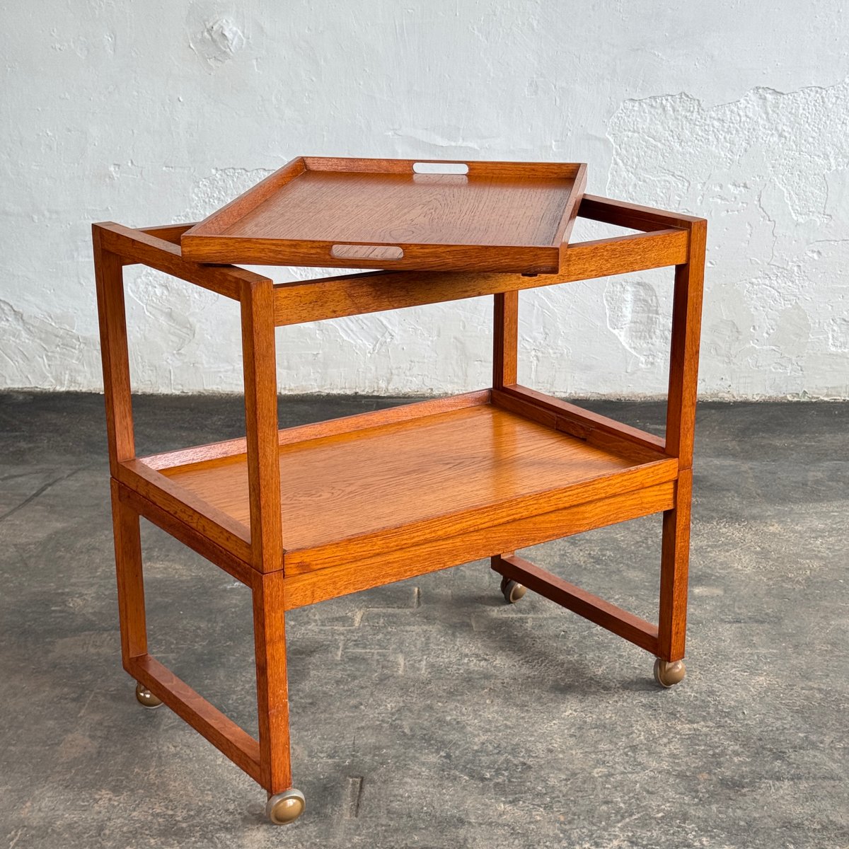 Servierwagen mit Ablage von White & Newton, 1960er, 3er Set bei Pamono ...