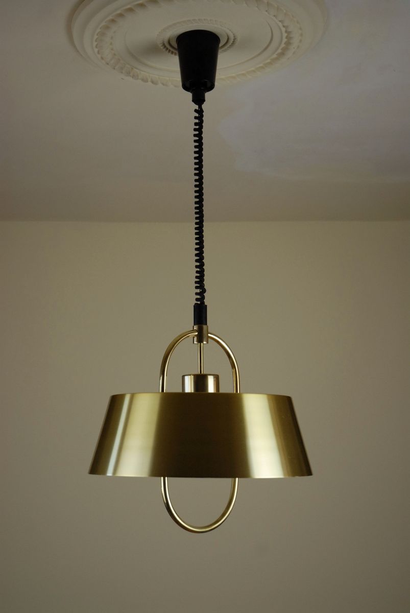 Danish Hercules Pendant Lamp by Jo Hammerborg for Fog & Mørup, 1970s ...