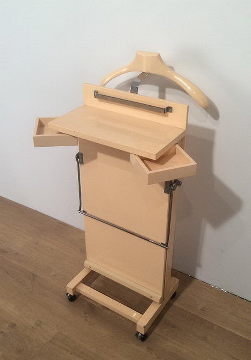 Lackierter Stummer Diener aus Metall, 1970er bei Pamono kaufen