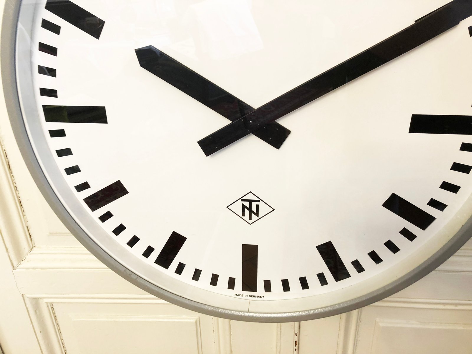 German Industrial Clock from Telefonbau und Normalzeit, 1970s for sale ...