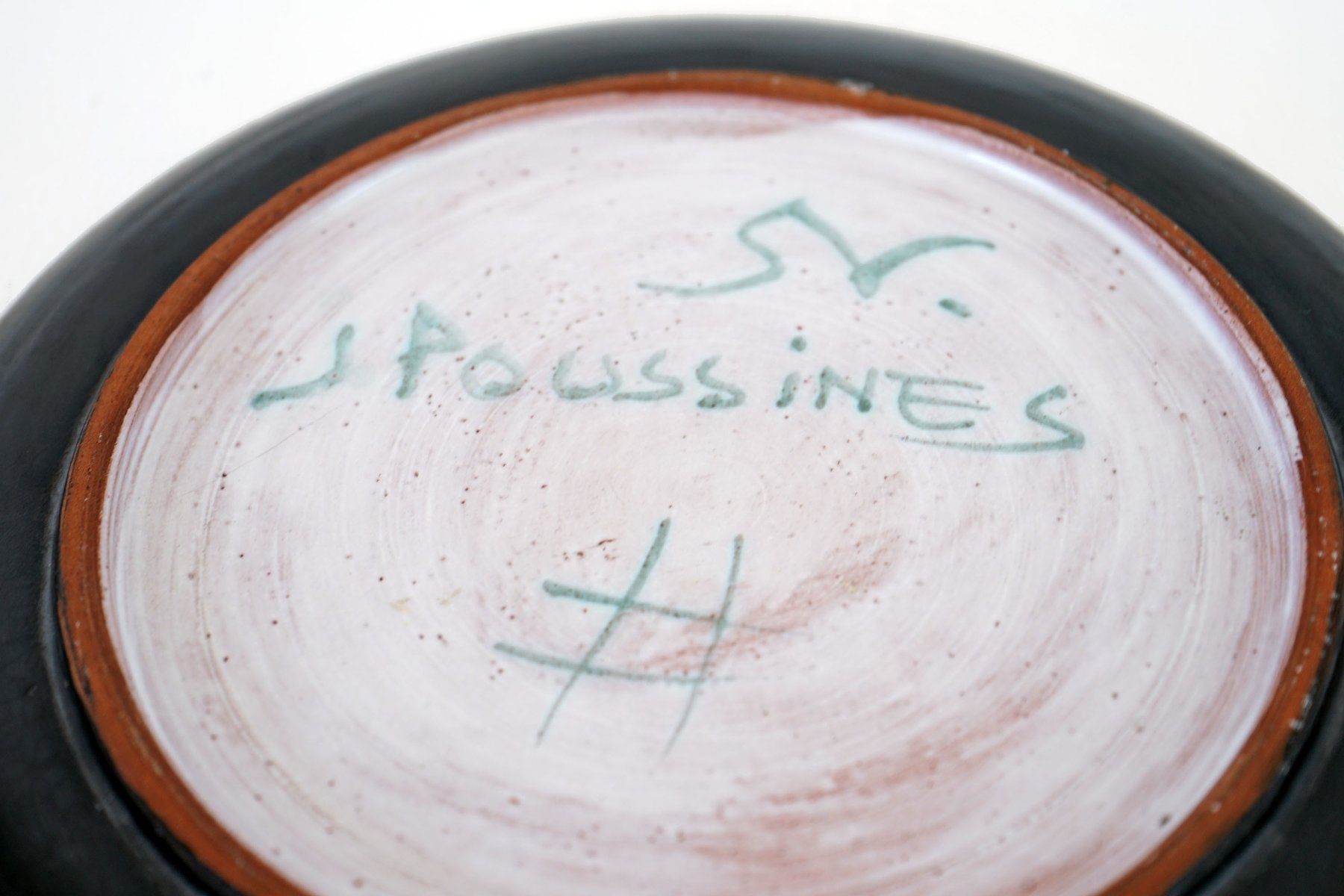 Keramik Wandteller von Jacques Poussine, 1950er bei Pamono kaufen