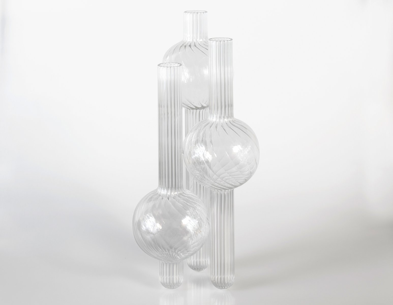 Dervish Vase in Blown Borosilicate Glass by Kanz Architetti for Hands ...