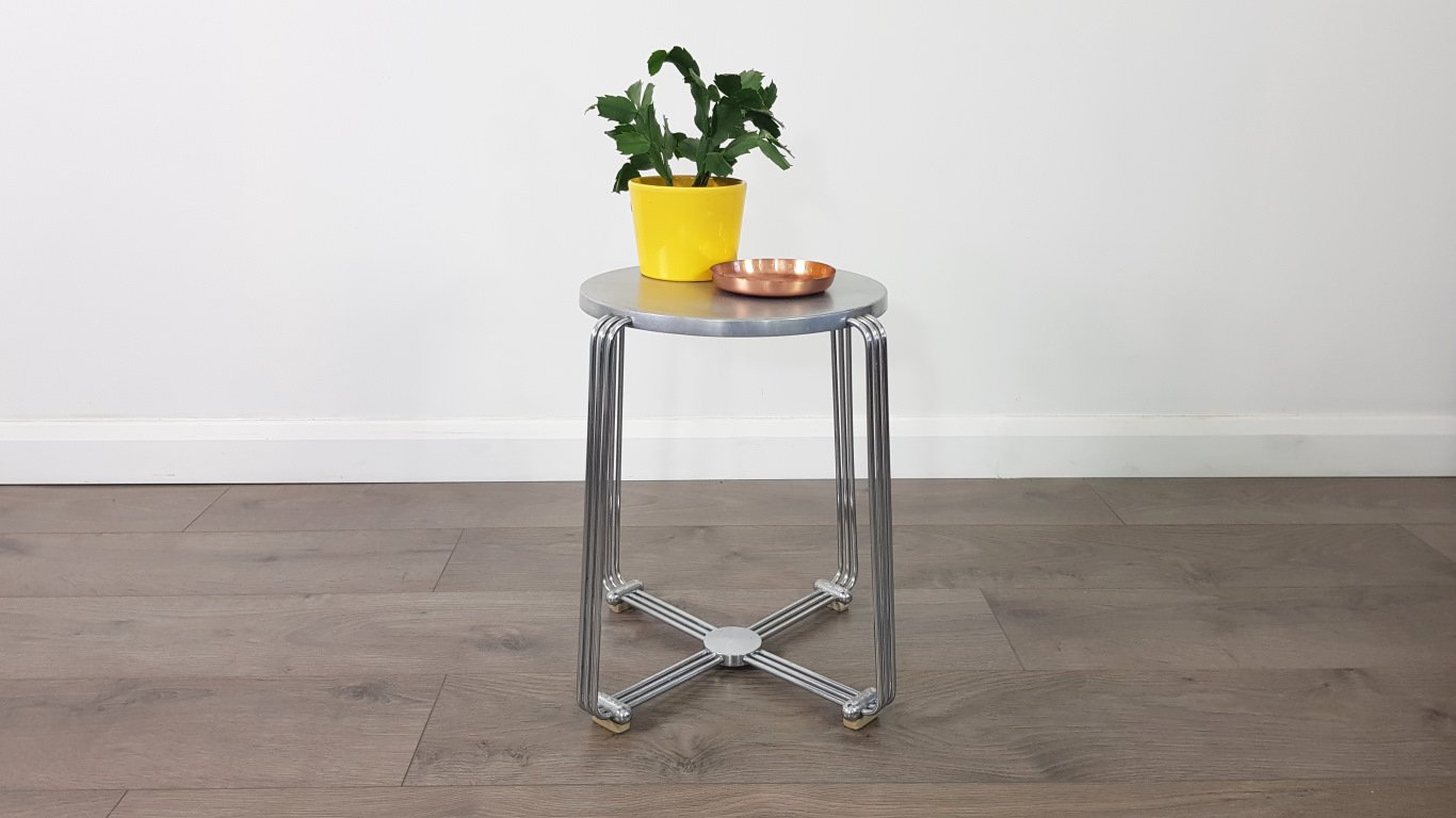 Vintage Stool from Alpax, 1930s for sale at Pamono