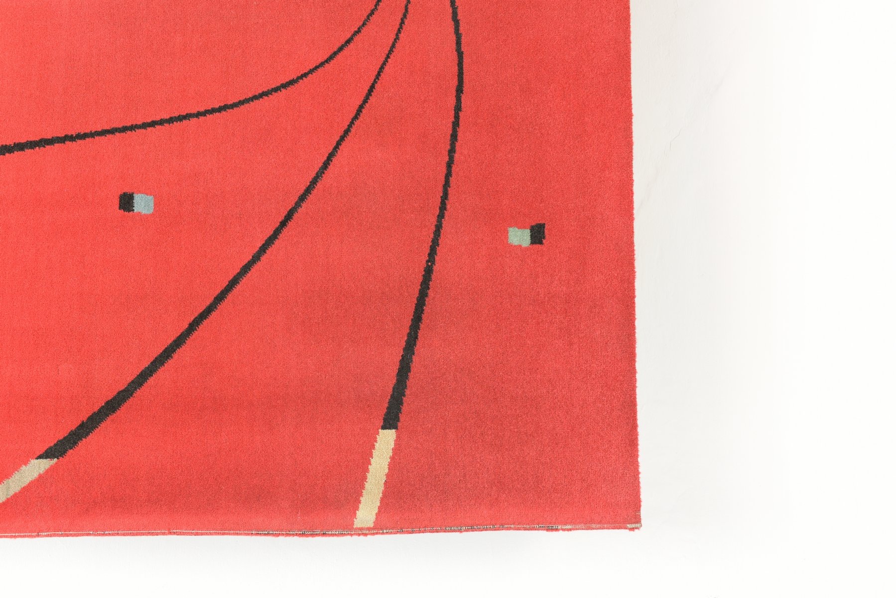 German Wool Rug, 1950s for sale at Pamono