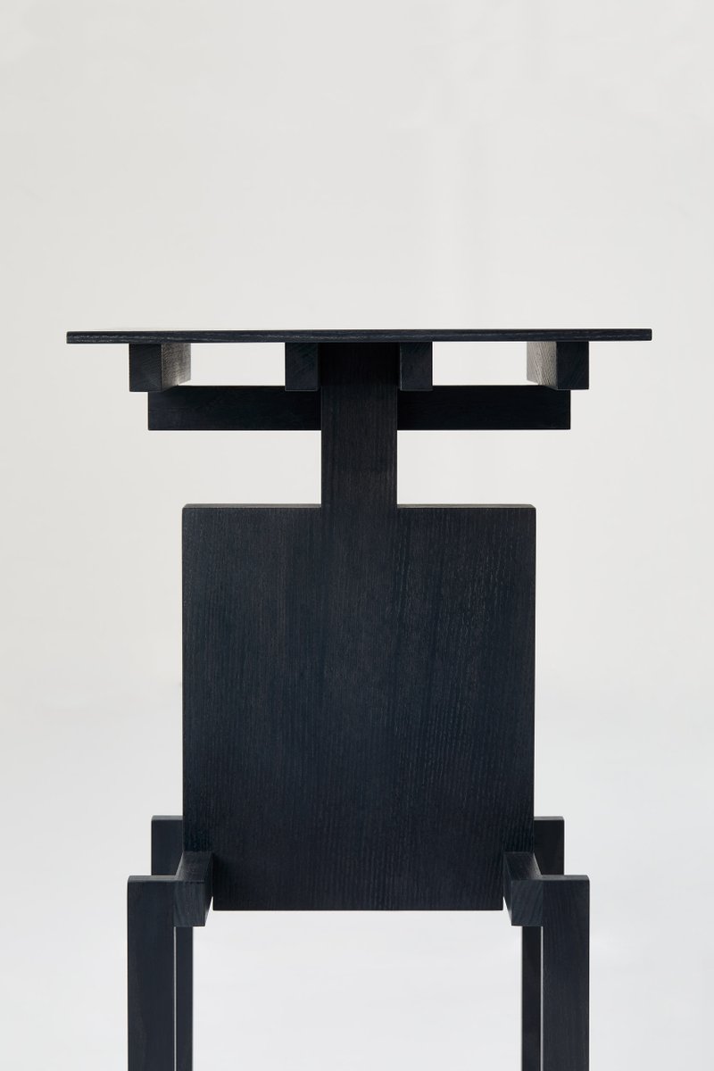 Covered Identity Oiled Oak Side Table by Studio Pascal Howe for sale at Pamono