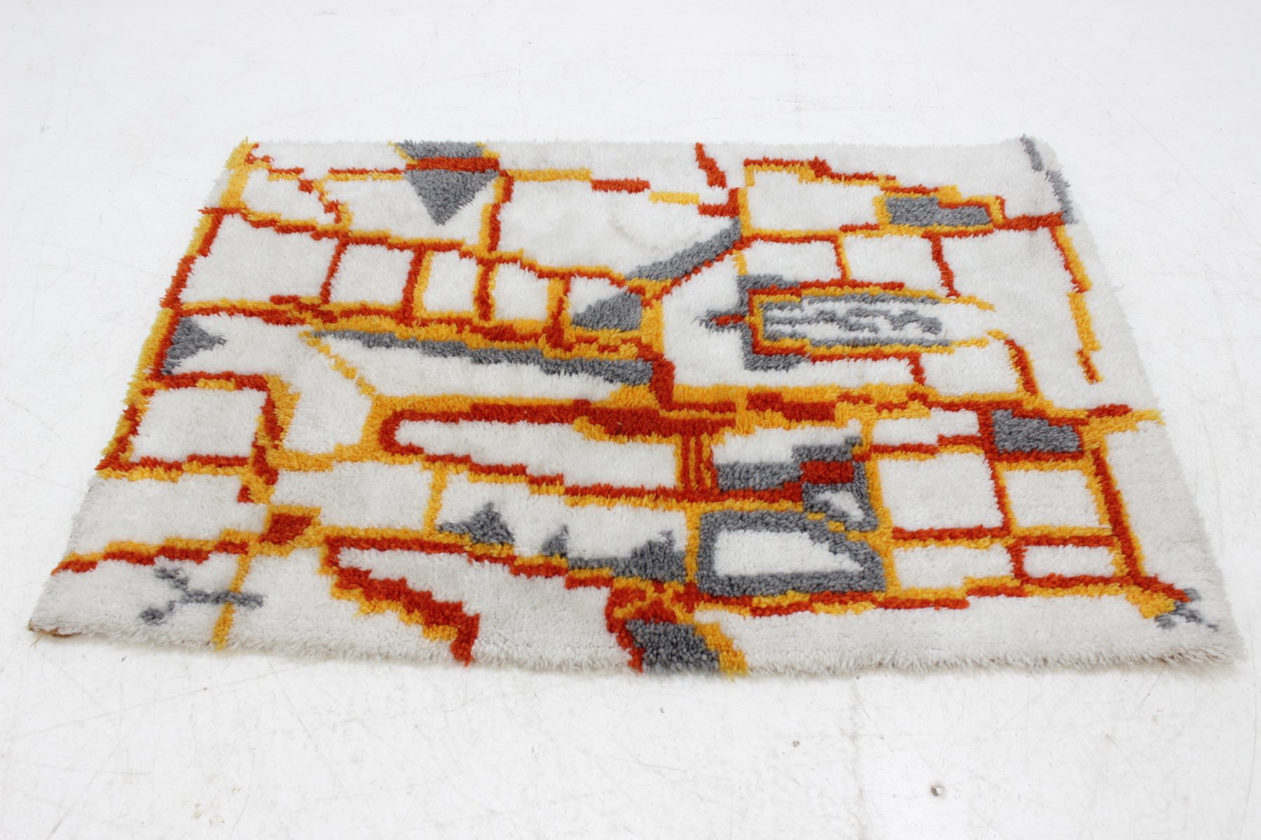 Mid-Century Ege Rya Style Rug, 1967 for sale at Pamono